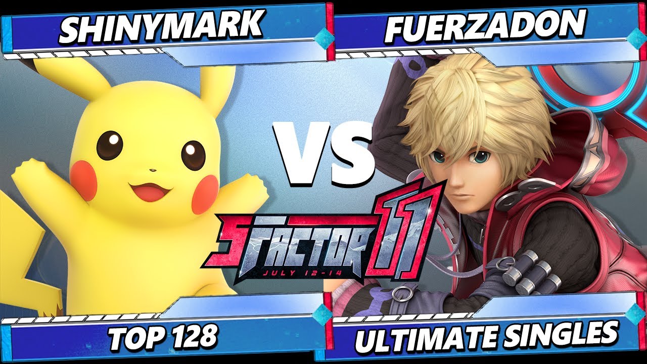 S Factor 11 - ShinyMark (Pikachu) Vs. FuerzaDON (Shulk) Smash Ultimate ...