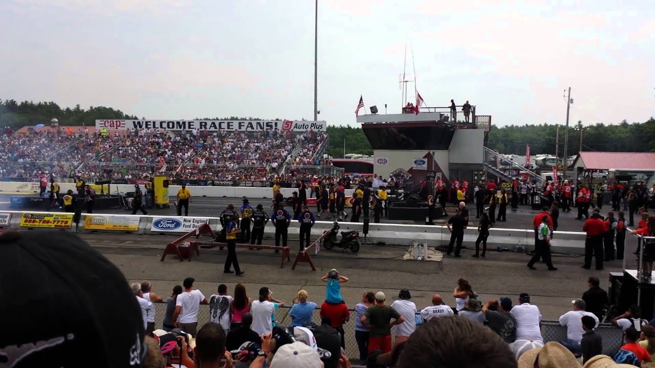 Top Fuel dragsters at New England Nationals 2013 New England Dragway ...