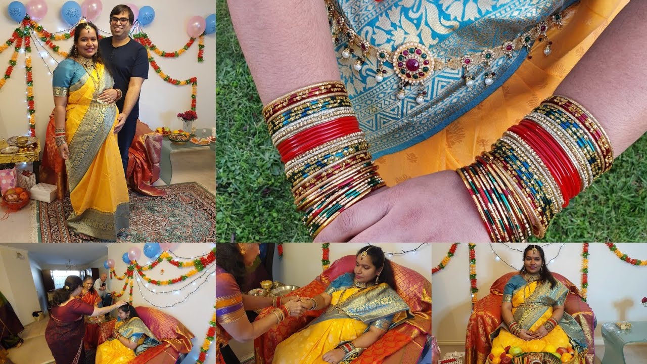 Traditional Seemantham Celabrations in Australia || Quarantine times ...