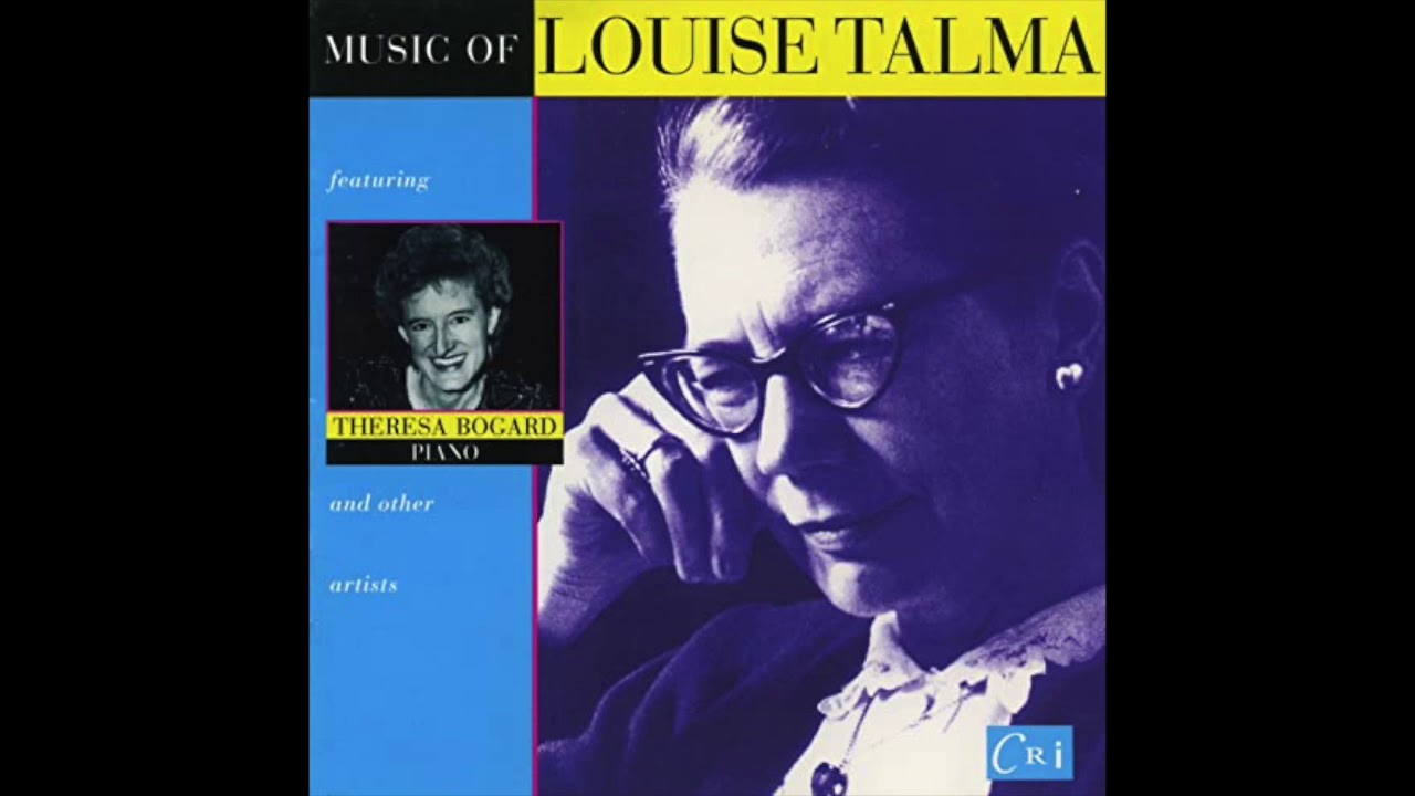 Six Etudes - II. Prestissimo (Louise Talma). Theresa Bogard, piano ...