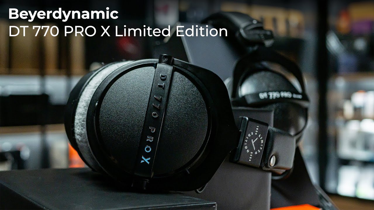 Огляд Beyerdynamic DT 770 PRO X Limited Edition - сто років потому ...