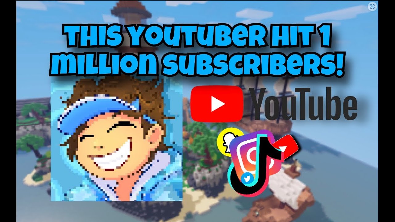 THIS YOUTUBER HIT 1 MILLION SUBSCRIBERS?? - YouTube