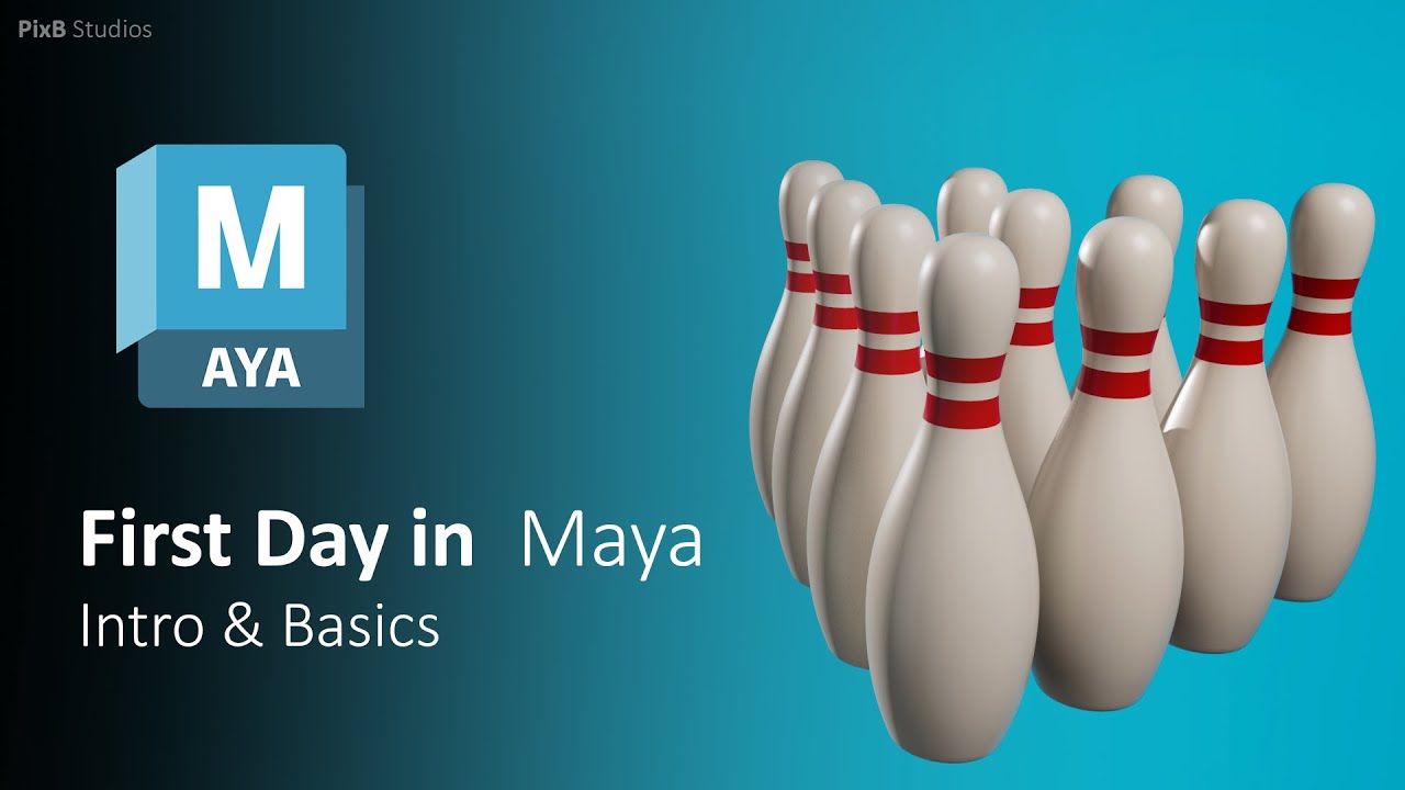 First Day In Maya 01 - YouTube