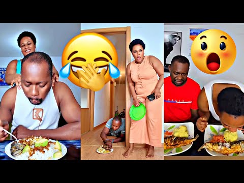 Mischievous Husband and Wife funny food mukbang videos, African food