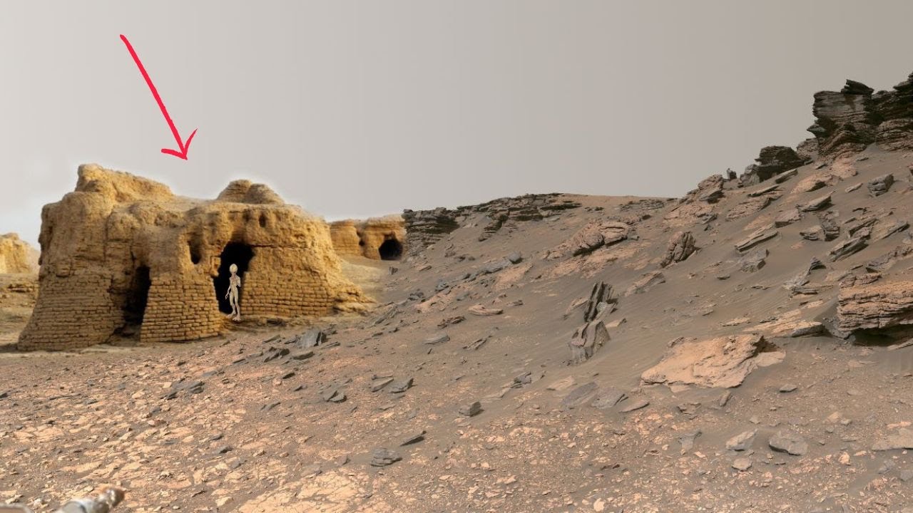 Mars Perseverance Rover Capture Eccentric Caves are very dark inside ...