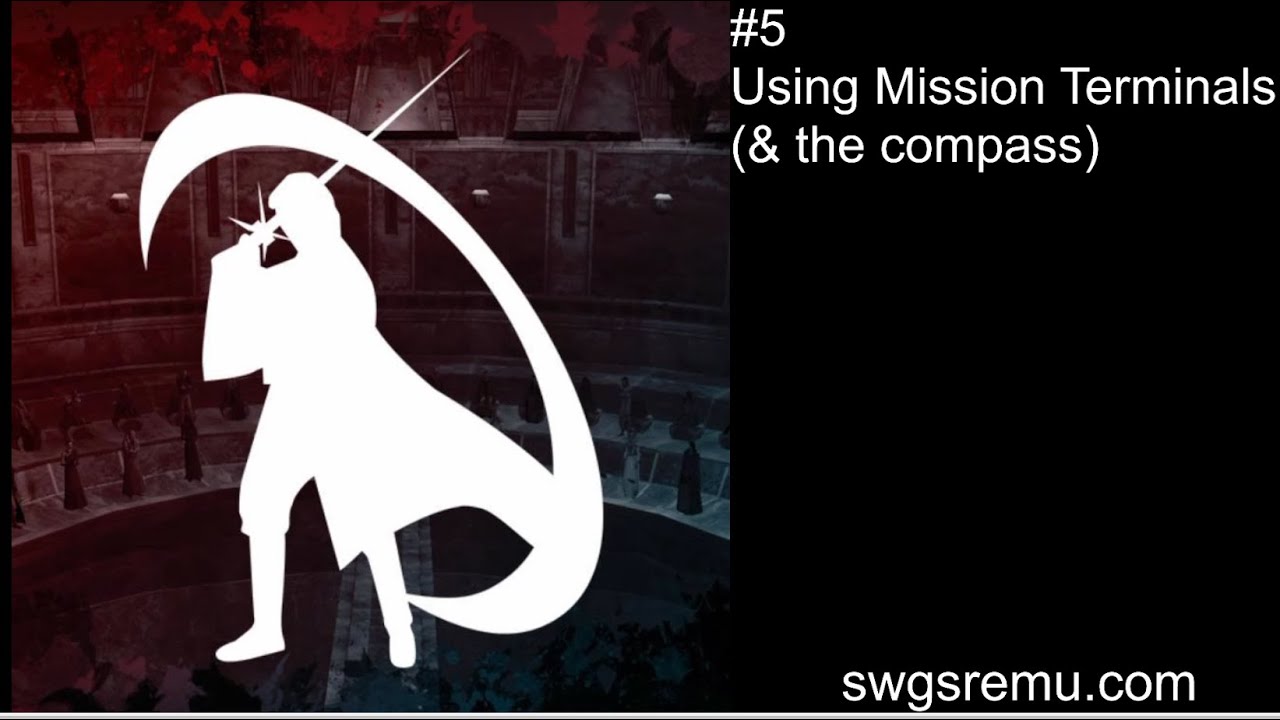 How to Use Terminals & Compasses in Star Wars Galaxies - YouTube