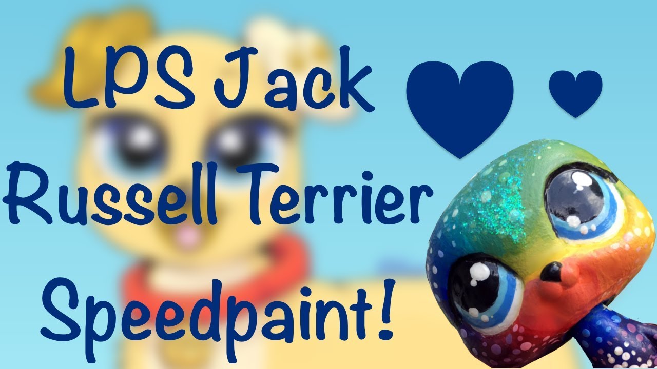 Speedpaint: LPS Jack Russell Terrier #1496 - YouTube
