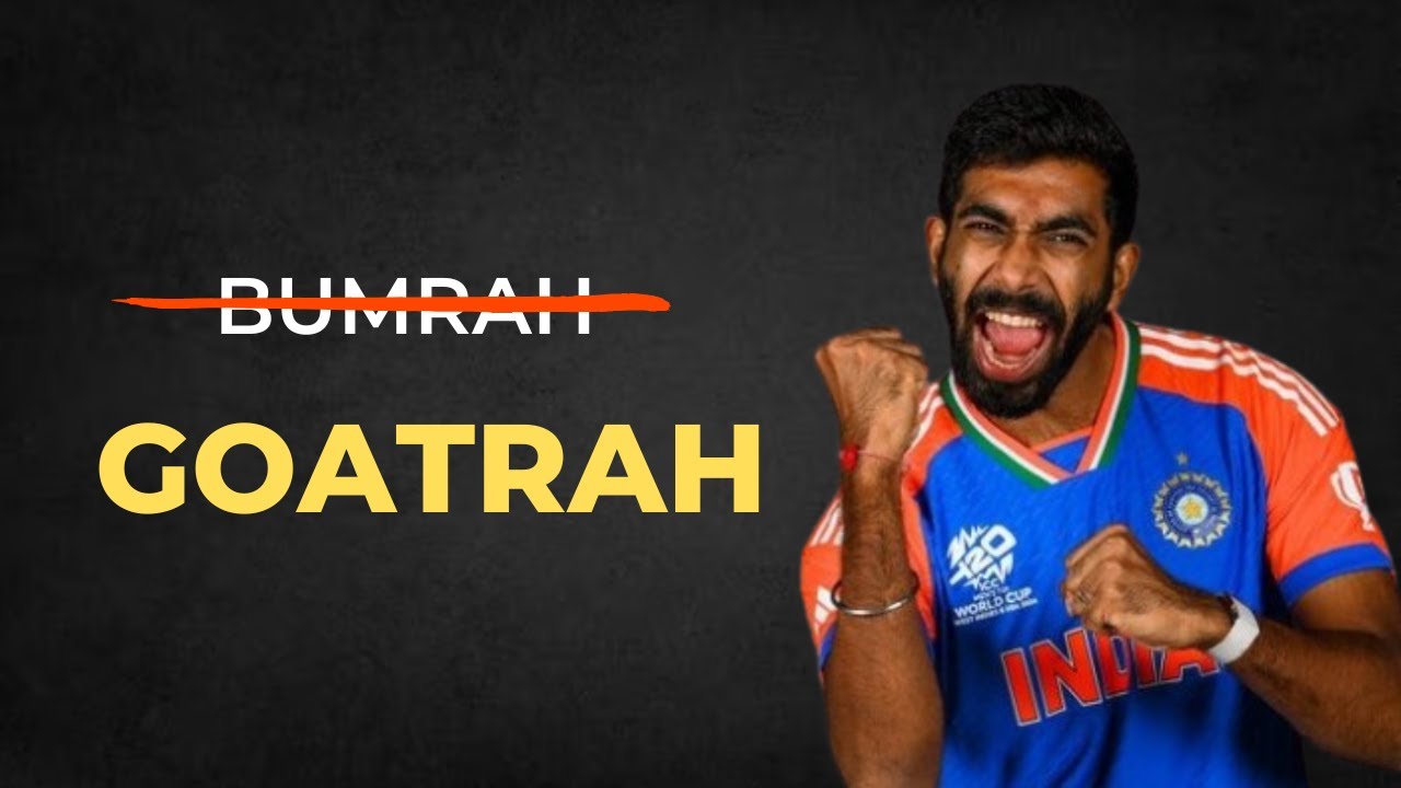 Is Bumrah still a GOAT? | Jasprit Bumrah | Sports Biopic - YouTube
