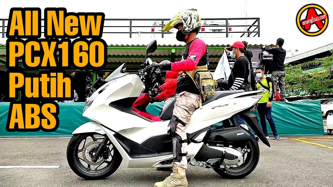 Detail Tampilan All New PCX 160 Warna Putih ABS, Mantab! - YouTube