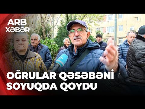 ARB XƏBƏR - Müşfiqabad istiliksiz qalıb - Qazanxananın boruları oğurlanıb