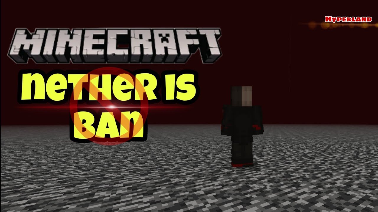 Hyperland- Starting A Nether...on Nether roof In Minecraft Survival [s ...
