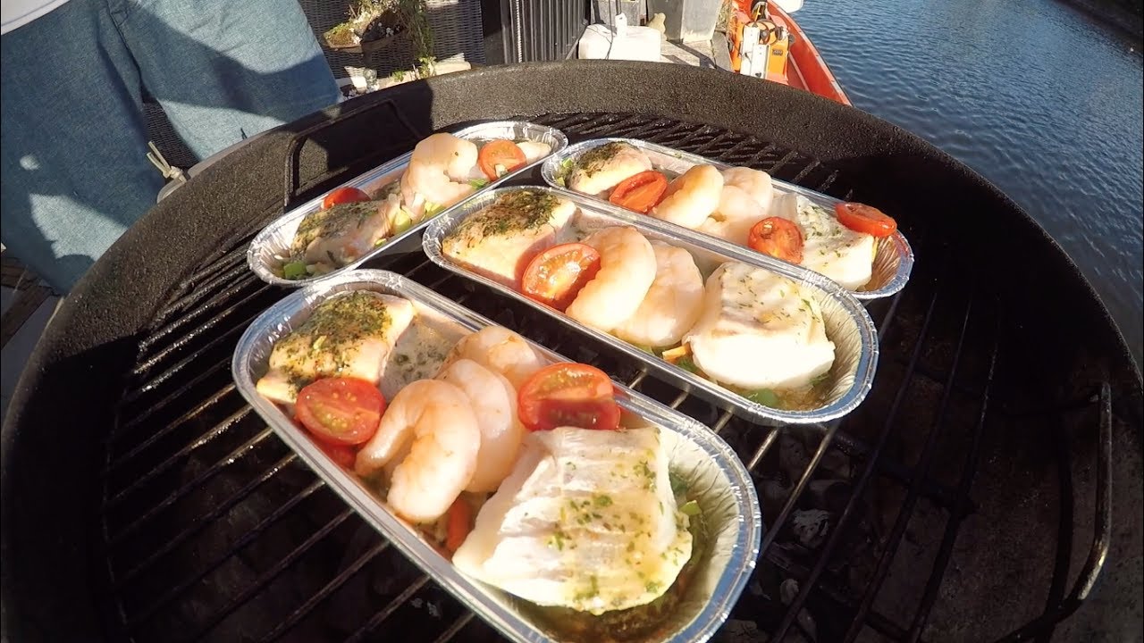 Vis op de BBQ? Heerlijk! - YouTube