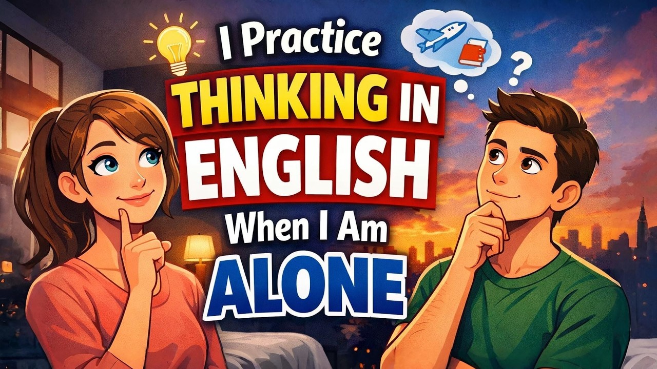 I Practice Thinking in English When I Am Alone - YouTube