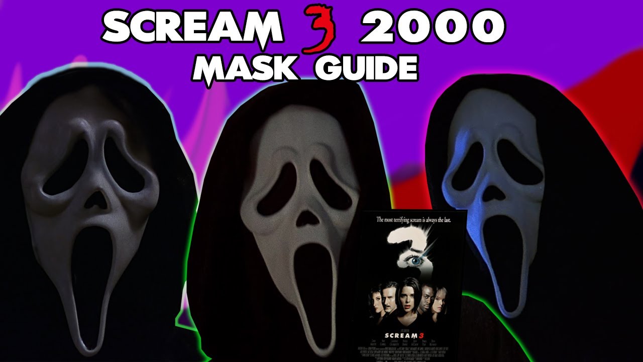 Scream 3 (2000) Movie Mask Guide - YouTube