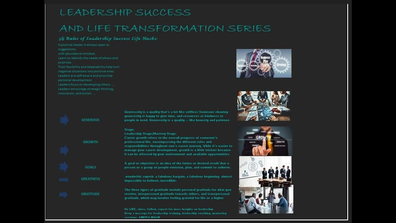 5g-rules-of-leadership-success-and-life-transformation-series-youtube