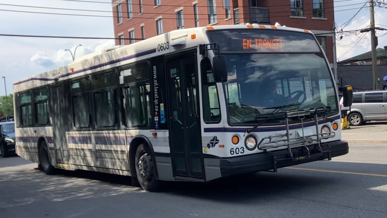 STL Bus # 0603 Ride On The 744 Station Sainte-Dorothée. (2006 Nova Bus ...