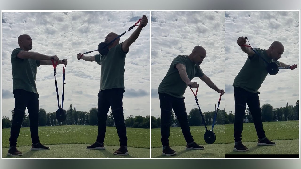 Healthy shoulder combo exercise idea #strengthcoach #shoulderexercise # ...