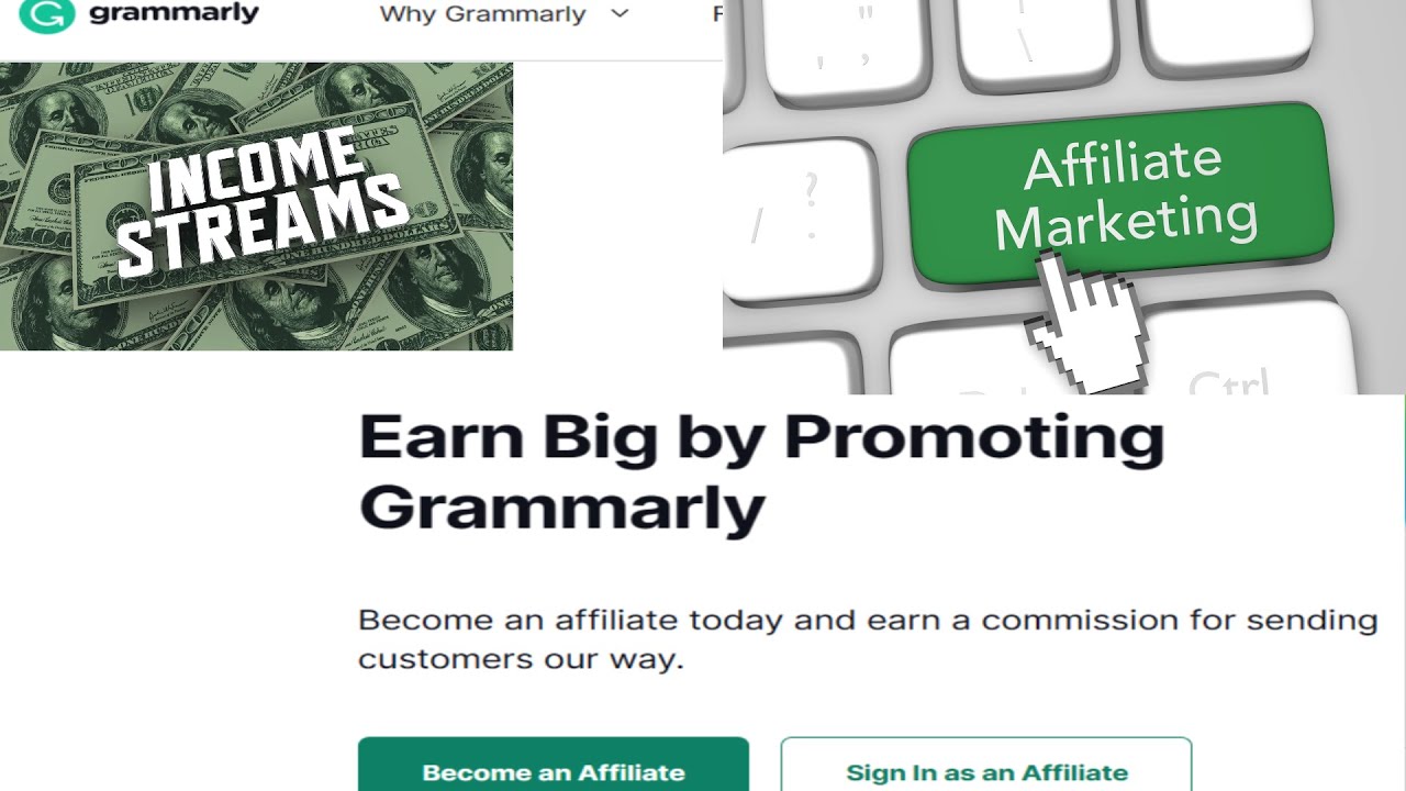 Passive Income With Grammarly Affiliate Program - How to Sign Up |# ...