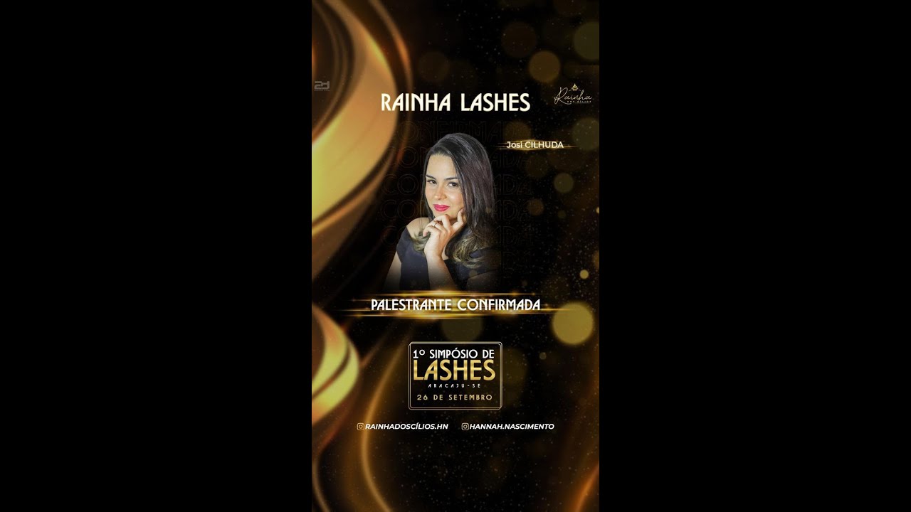 Josi Cilhuda - Palestrante Confirmada no Rainha Lashes - YouTube