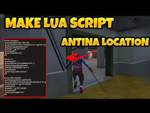 Make Lua Script Antina Location || Make Own Script Lua || Full Script ...