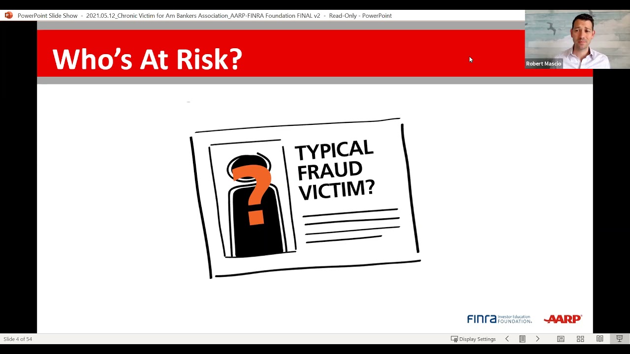 Understanding Chronic Fraud Victimization - YouTube