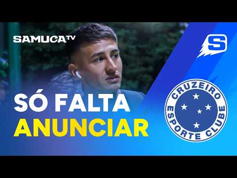 GABRIEL ROJAS É APROVADO NOS EXAMES E JÁ TEM NÚMERO DE CAMISA DEFINIDO NO CRUZEIRO