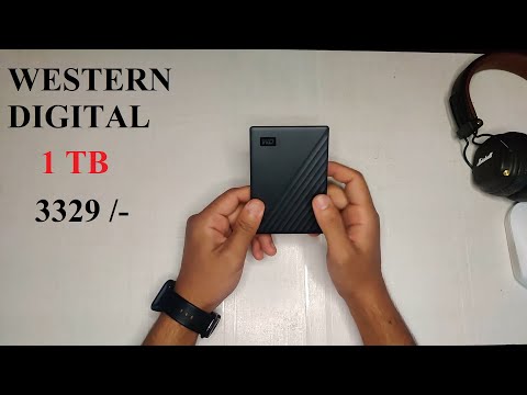 WD My Passport 1 TB External Hard Disk Drive  (Black) | Universal Unboxer