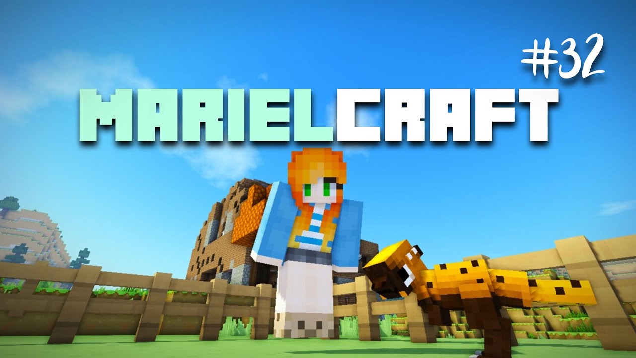 MarielCraft | Ep.32: "DINOSAURS!" | (Minecraft Mods) | Marielitai ...