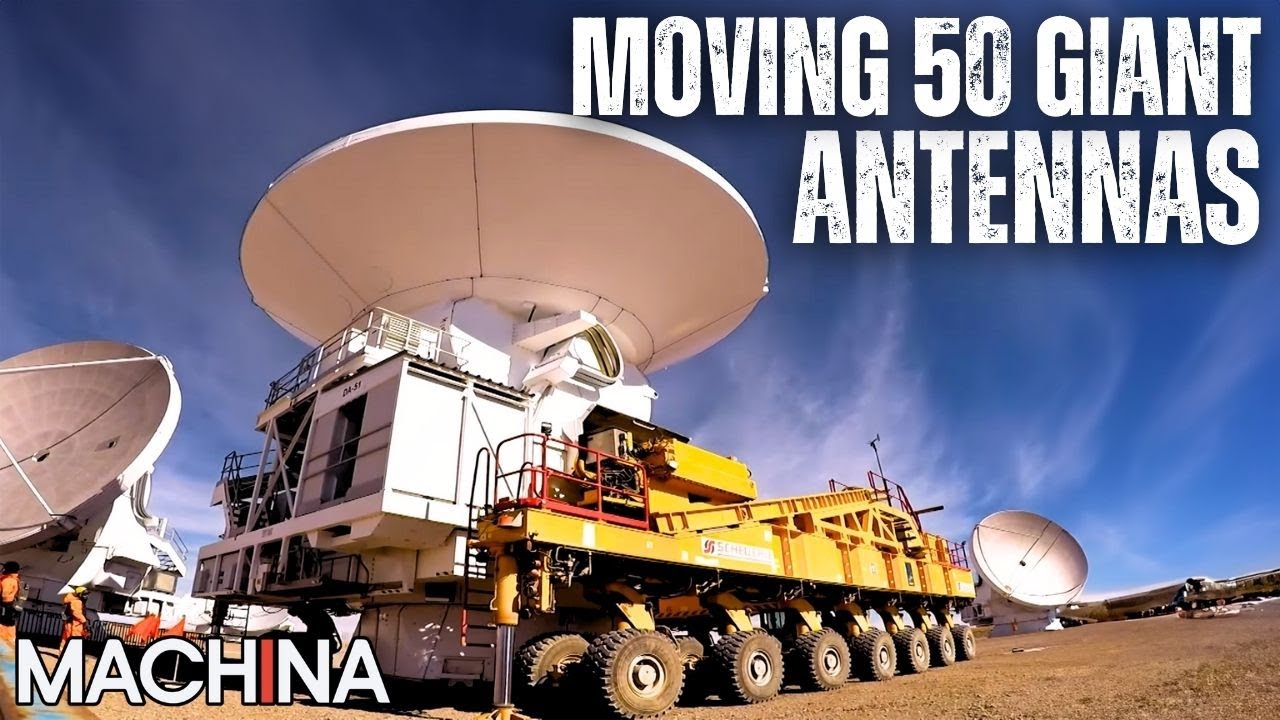 Moving The World's Largest Radio Telescope | Full Documentary | Mega ...
