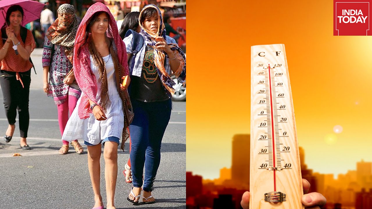 Delhi Temperature Reaches 47 Degrees, IMD Issues Orange Alert - YouTube