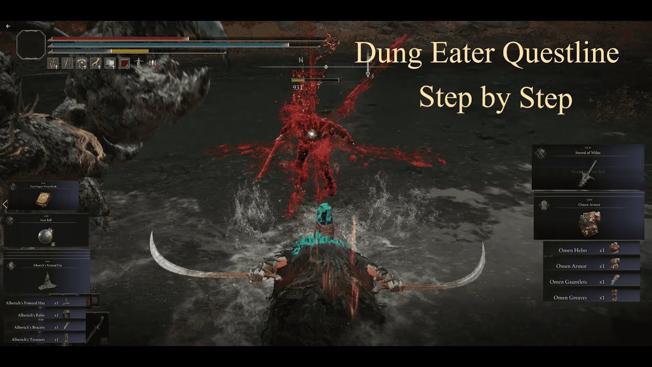 Elden Ring Full Dung Eater Questline - YouTube