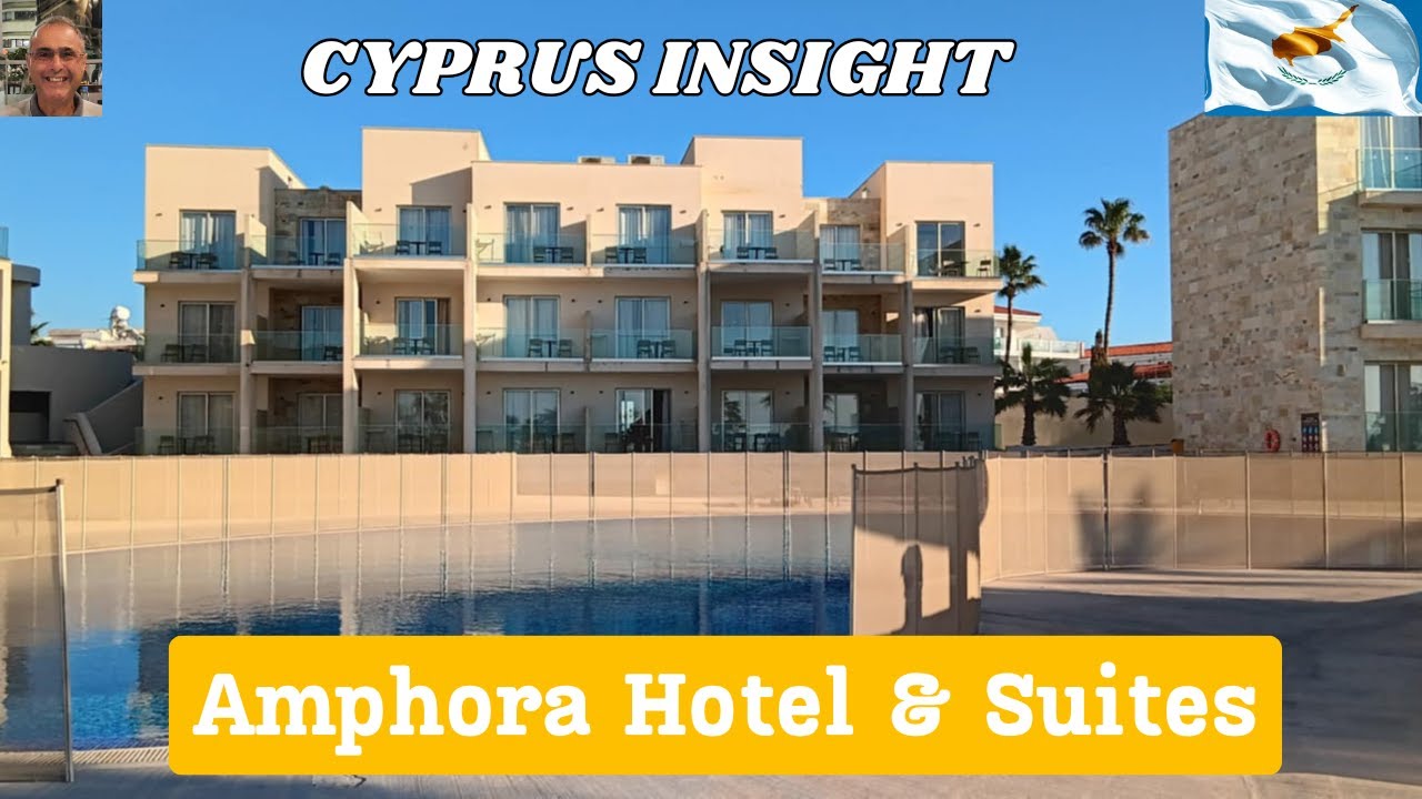 Amphora Hotel & Suites, Paphos Cyprus - Weekend Break. - YouTube
