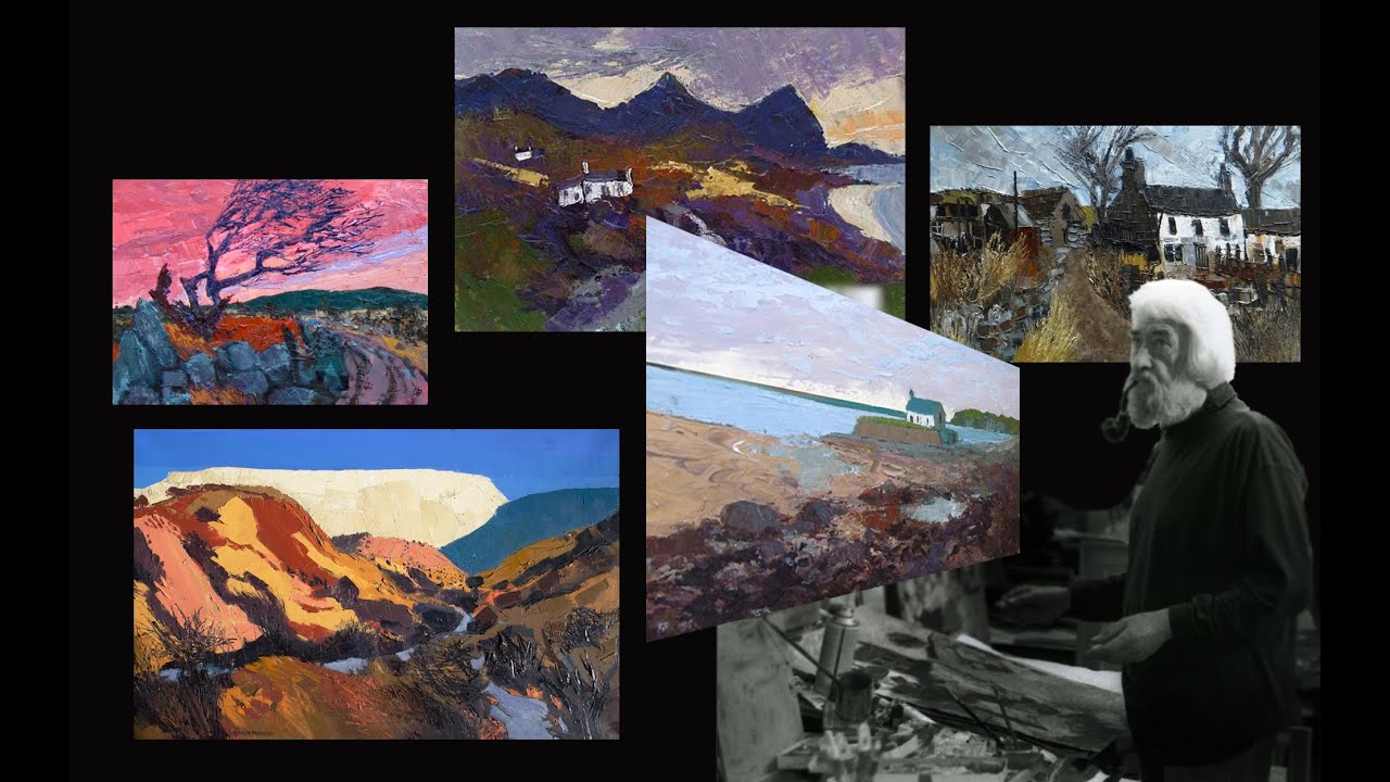 A Selection of paintings by Welsh Artist Gwilym Prichard (1931-2015 ...