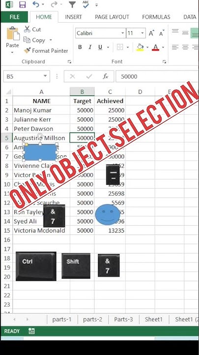 Excel Pro Tips: Mastering Object Selection for Precise Editing and Formatting l #excel - YouTube