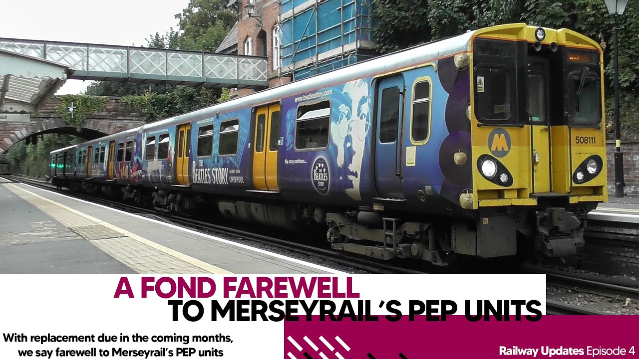 A Fond Farewell to Merseyrail's 'PEP' Units - YouTube