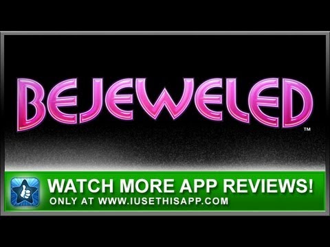 Bejeweled iPhone App - iPhone Game App - App Reviews - YouTube