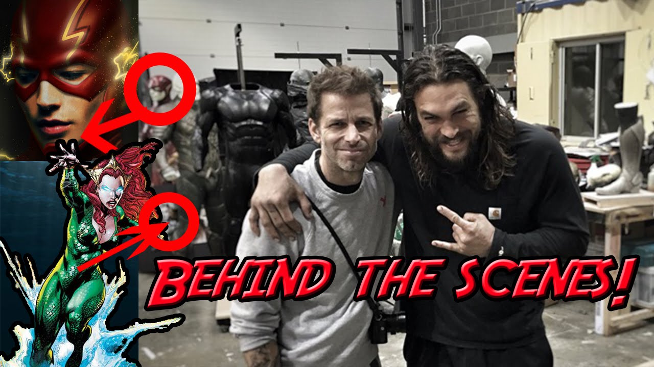 Justice League First Look (New Suits, Mera and Mysterious Black Suit ...