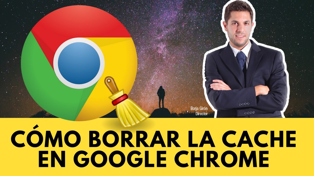 Cómo borrar la cache en Google Chrome - YouTube