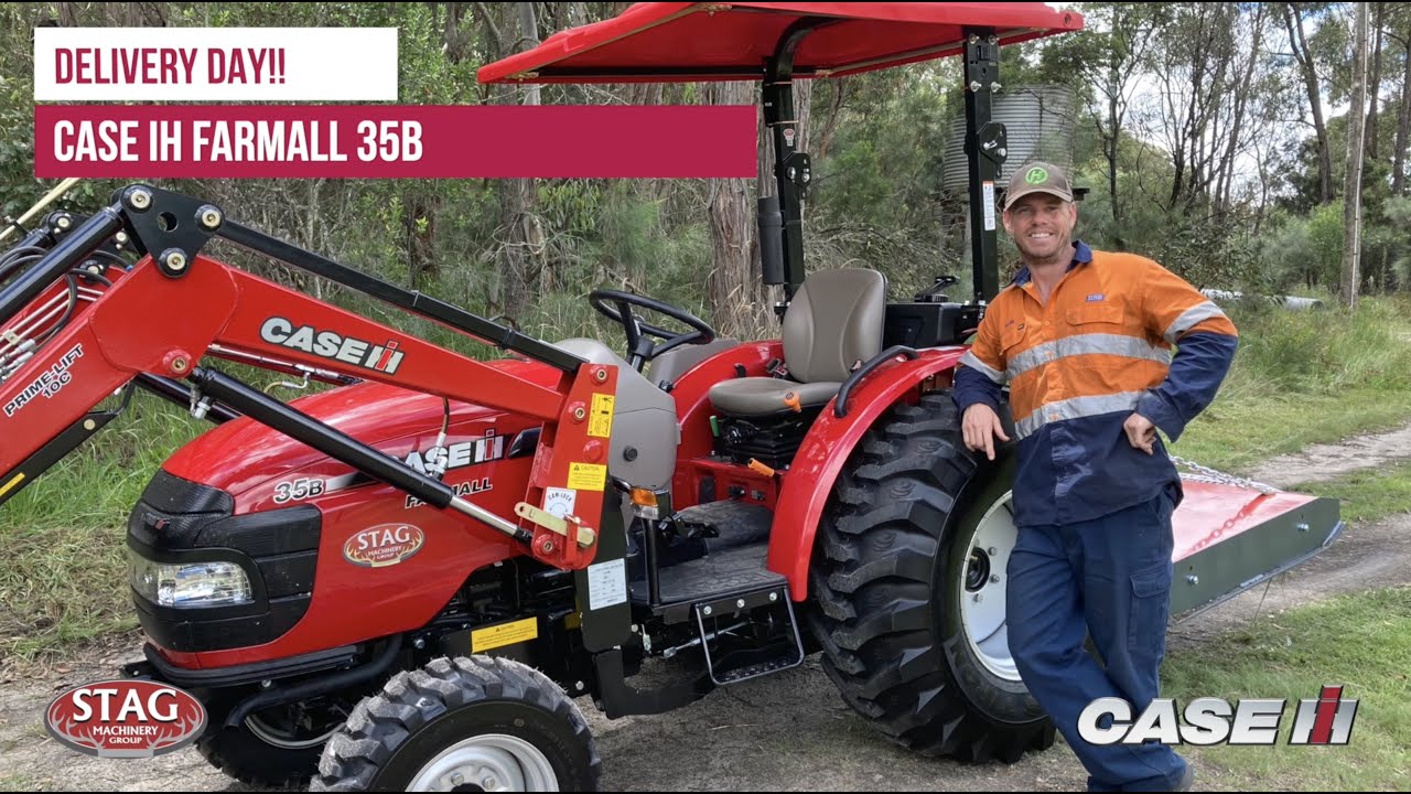 CASE IH Farmall 35B goes to Applethorpe, QLD - YouTube
