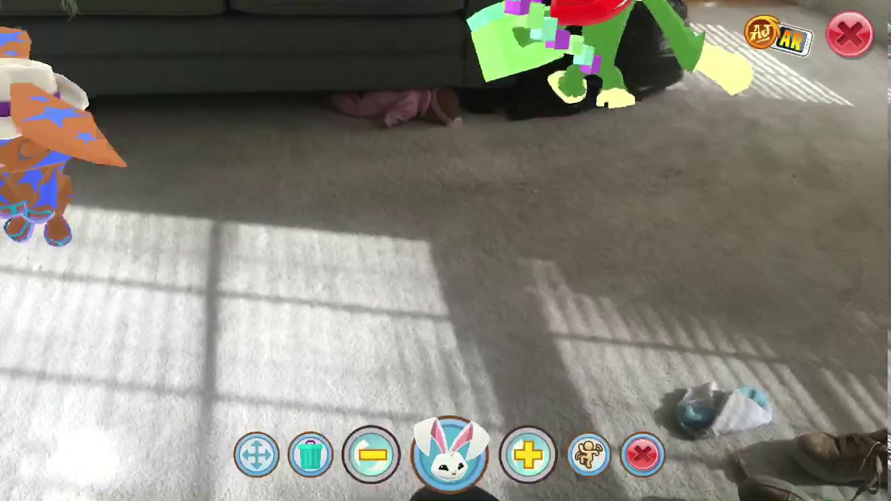 Augmented Reality in Animal Jam Play wild?| Testing AR on AJ play wild ...