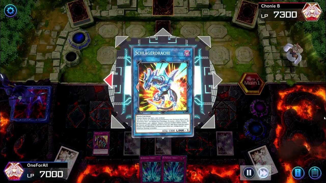 YUGIOH MASTER DUEL // Eldlich vs Dragon maids - YouTube