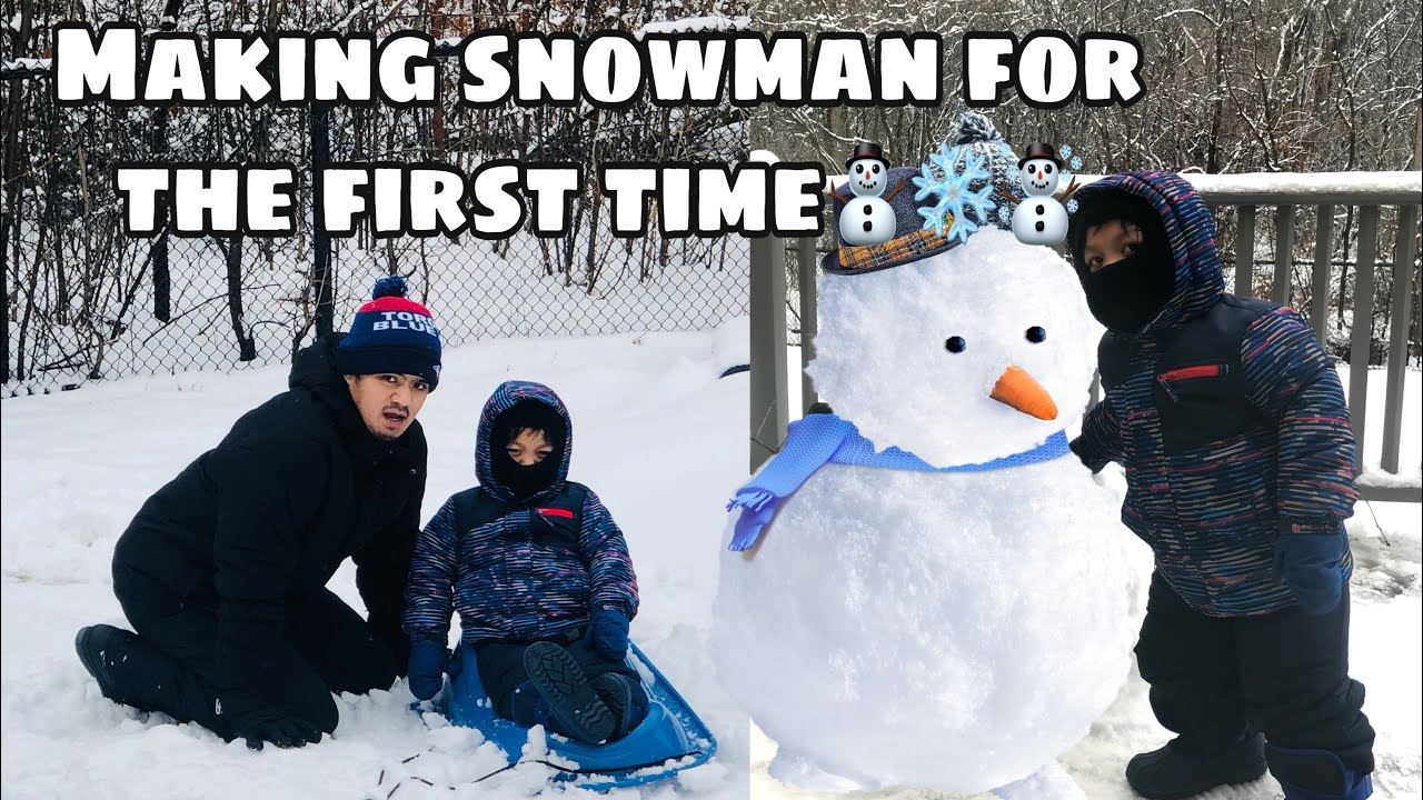 Building a Snowman an Alien Snowman for the first time | SuperG Channel ...