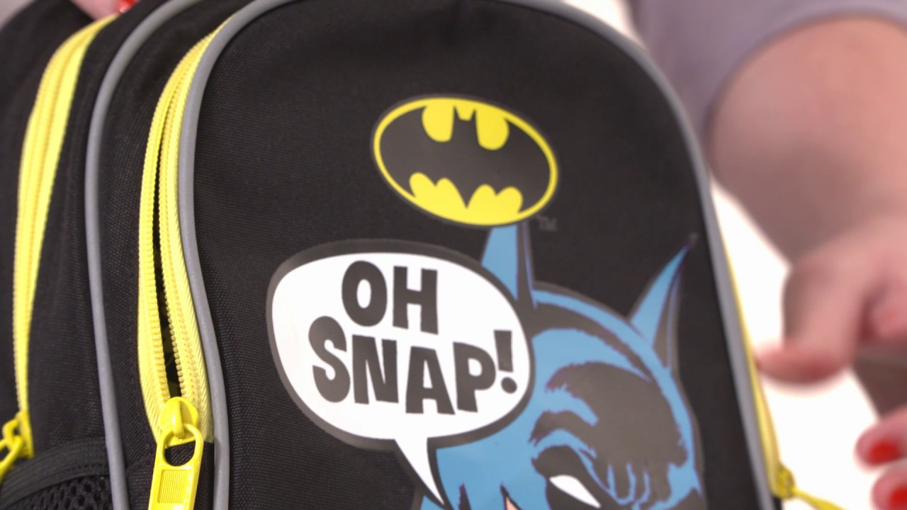 BAAGL Předškolní batoh Batman – OH SNAP! - YouTube