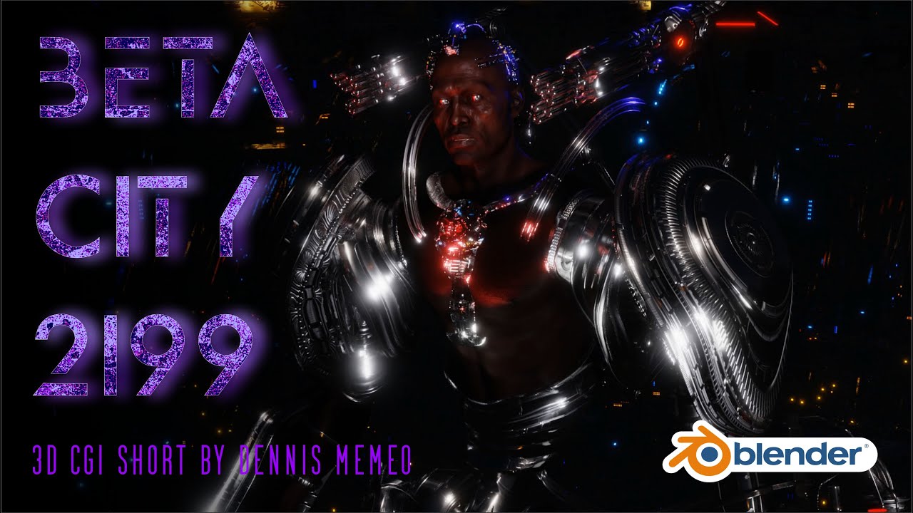 Beta City 2199 by Dennis Memeo - Blender 3D - Enoc and Metraton scene 2 ...