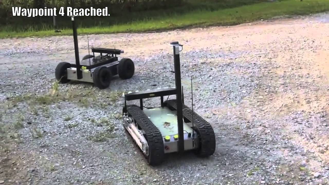 Autonomous Unmanned Ground Vehicle - HOPE Technik - YouTube