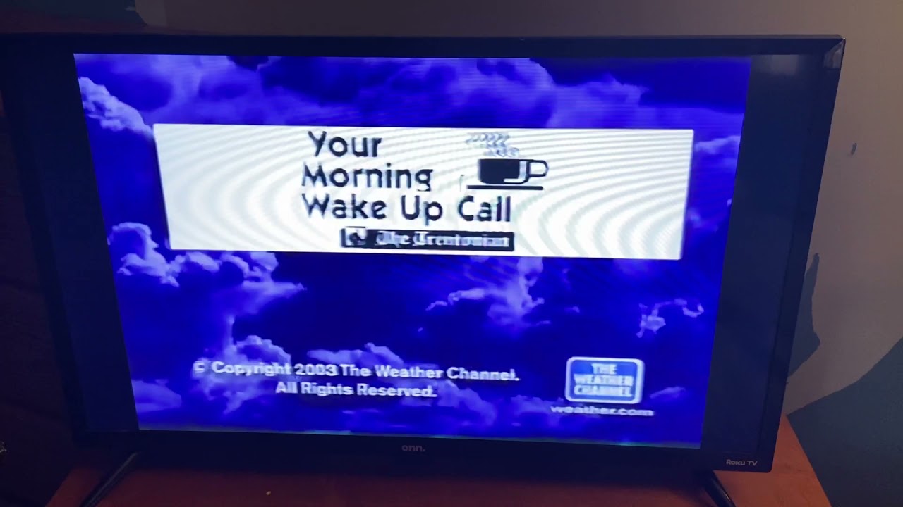 The Weather Channel Station ID (Jan 2003) - YouTube