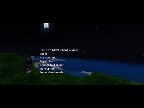The Best Mcpe Client? [Fate Client Review] - YouTube