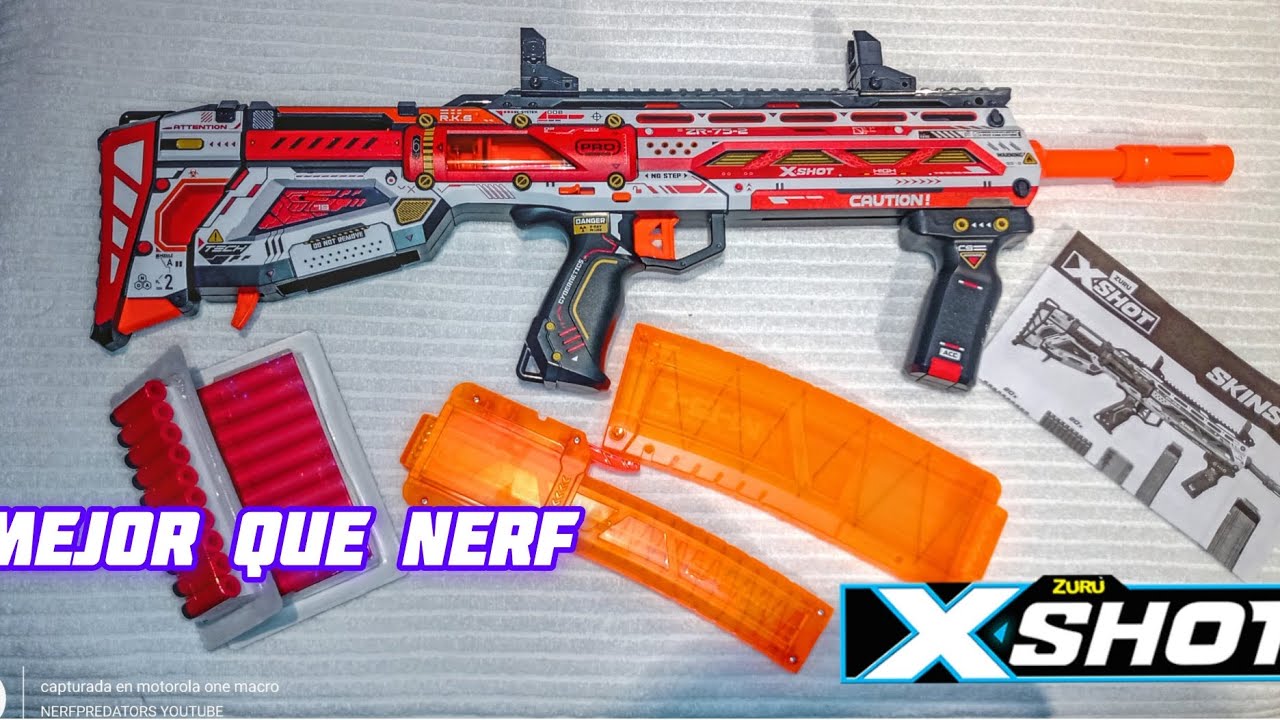 XSHOT PRO LONGSHOT || Unboxing en ESPAÑOL - YouTube