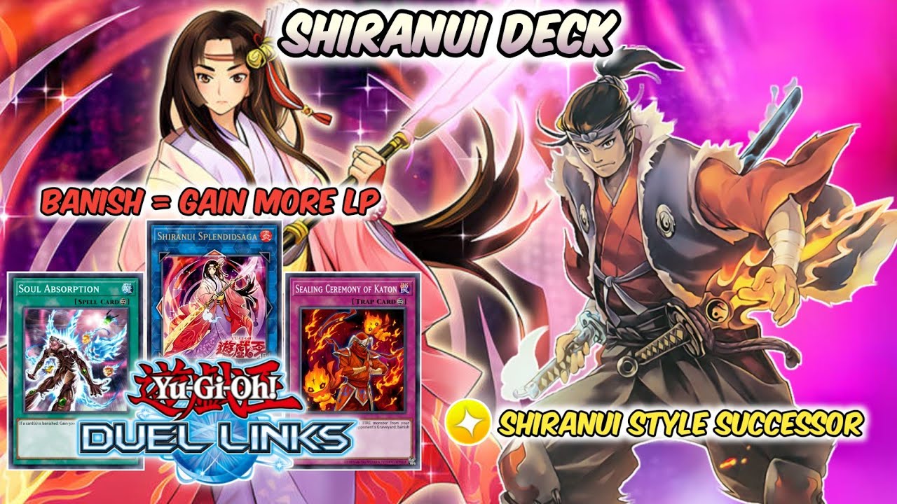 SHIRANUI Deck| With Soul Absorption To Combo Banish Gain Lp | Yu-Gi-Oh ...