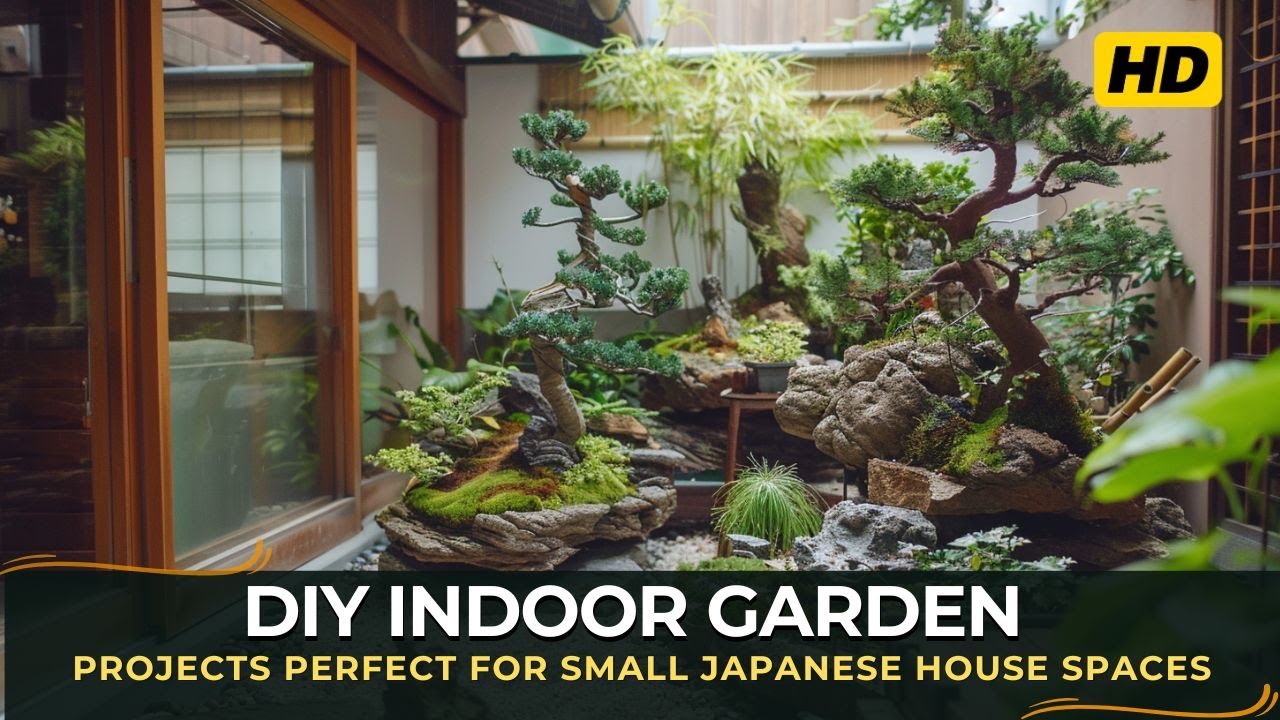 DIY Indoor Garden Projects Perfect for Small Japanese House Spaces ...